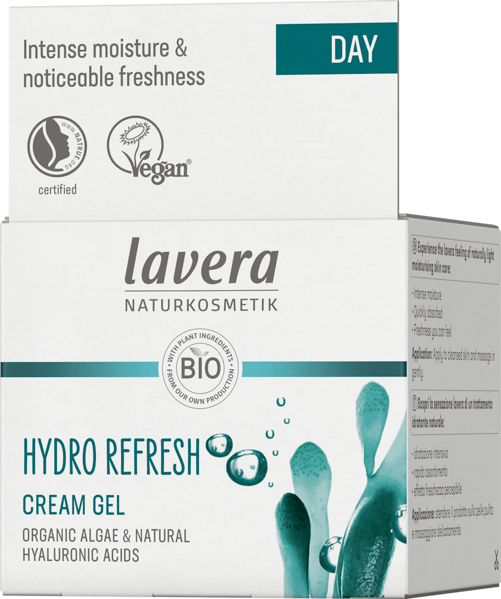 lavera NATURKOSMETIK Hydro Refresh krémový gel, 50 ml | dm.cz