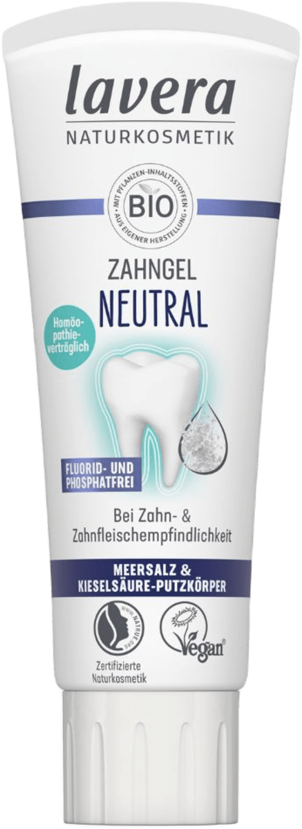 lavera NATURKOSMETIK bio zubní pasta Neutral, 75 ml | dm.cz