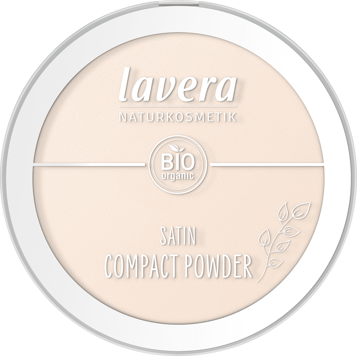 lavera NATURKOSMETIK Kompakt Puder Satin 01 Light, 9,5 g dauerhaft ...