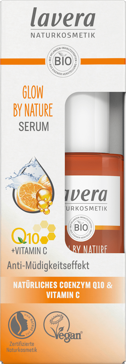 lavera NATURKOSMETIK Serum Q10 Glow by nature, 30 ml dauerhaft günstig online kaufen | dm.de