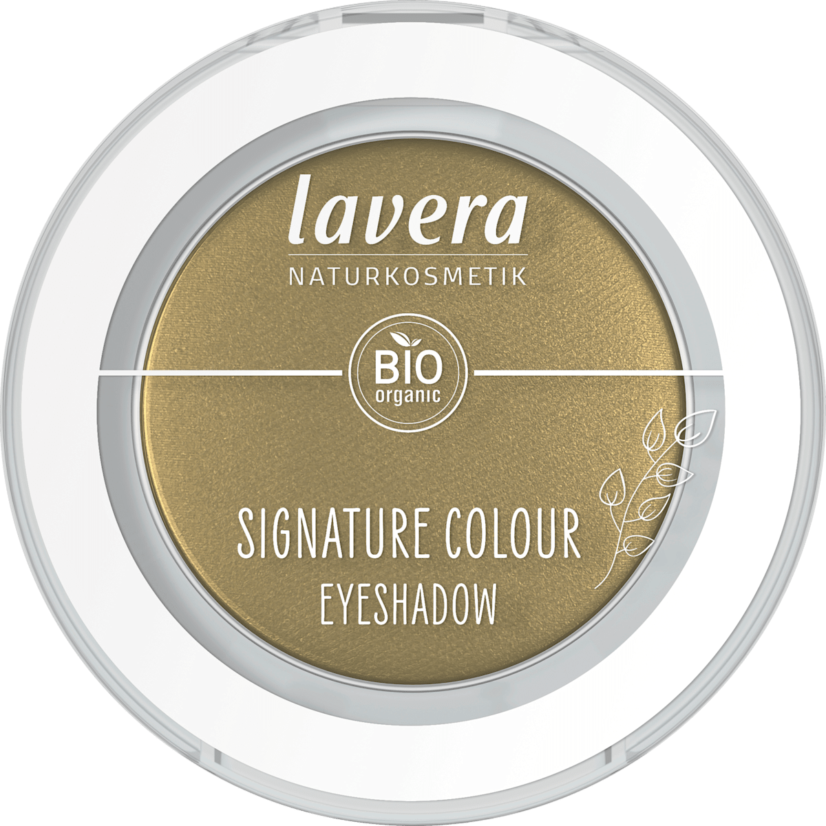 lavera NATURKOSMETIK Lidschatten Signature Colour 07 Golden Jade, 2 g ...