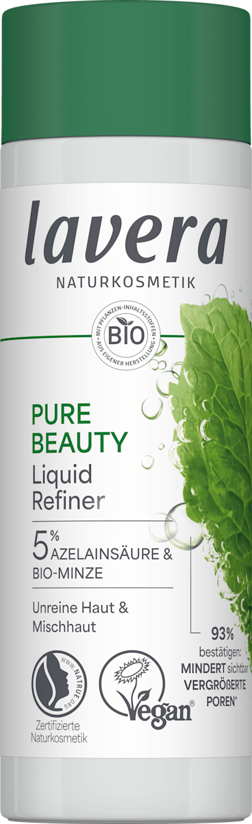 lavera NATURKOSMETIK Liquid Refiner Pure Beauty, 100 ml dauerhaft ...