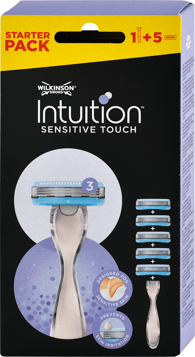 WILKINSON SWORD Dámsky holiaci strojček intuition Sensitive Touch ...