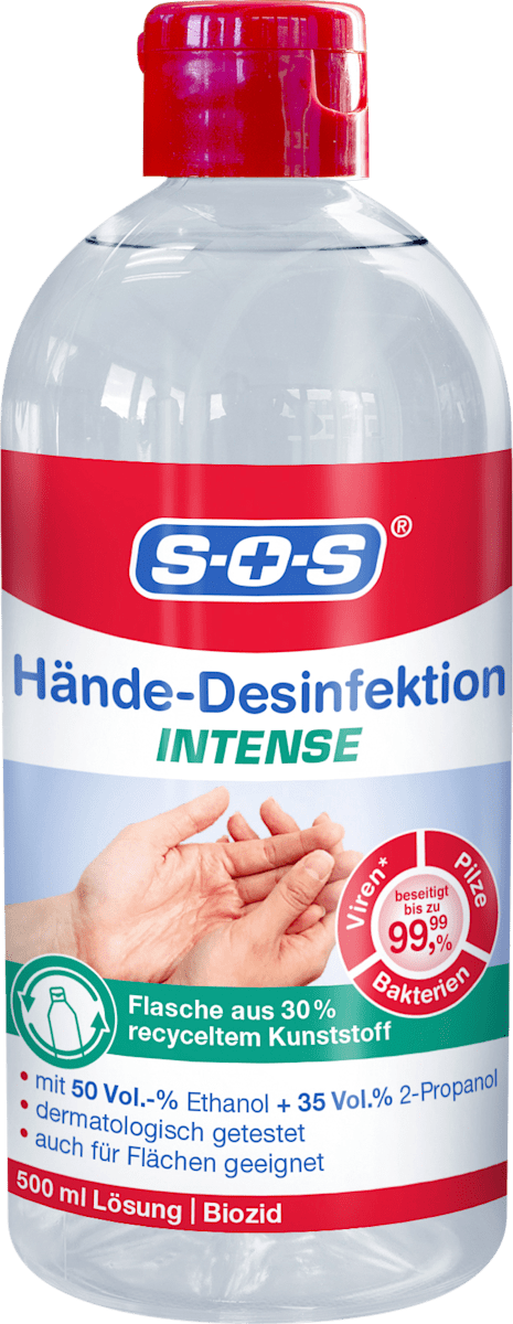 SOS Handdesinfektionsmittel intense, 500 ml dauerhaft günstig online ...