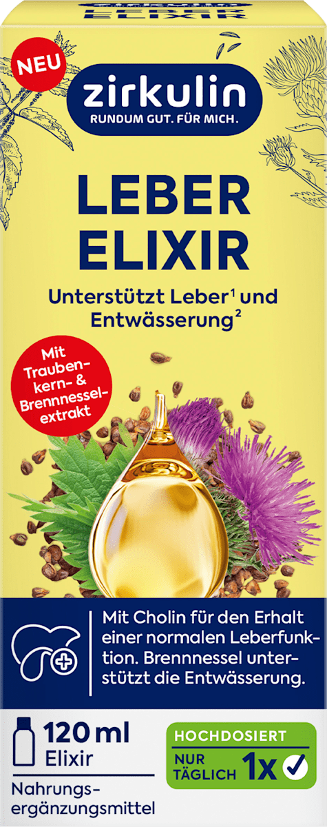 Zirkulin Leber Elixir, 120 ml dauerhaft günstig online kaufen | dm.de