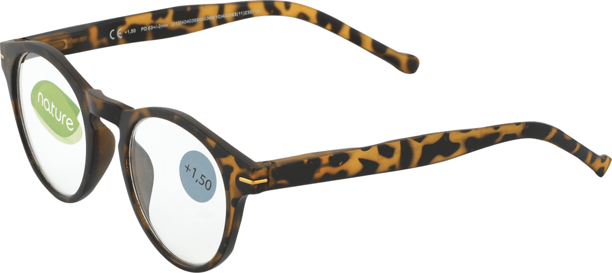 visiomax Očala za branje, dioptrija: +1,50, z živalskim vzorcem, 1 kos ...