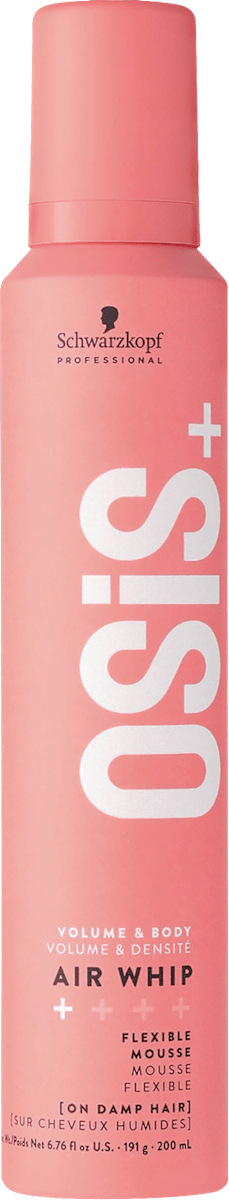 Schwarzkopf Professional OSiS+ Volume & Body Air Whip Mousse, 200 ml ...