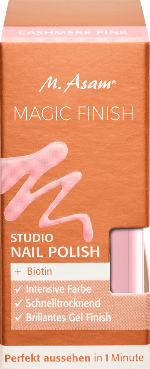 M. Asam Nagellack Magic Finish Studio cashmere Pink, 8 ml | dm.at
