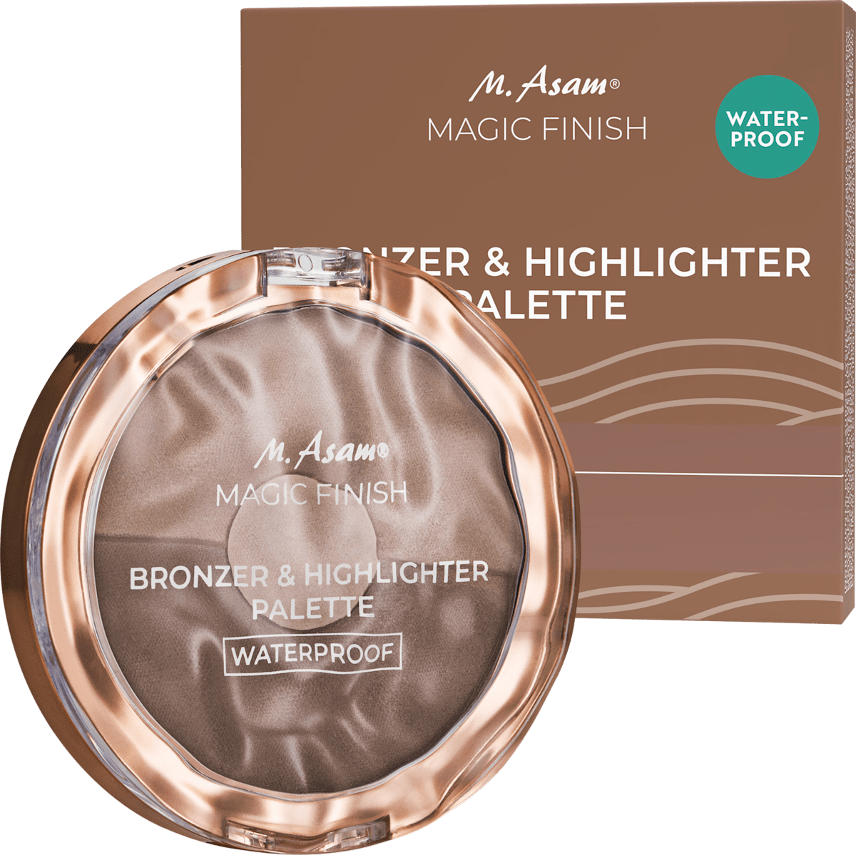 M. Asam Bronzer & Highlighter Palette Waterproof Bombshell, 8 g ...