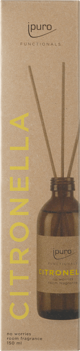 ipuro Duftstäbchen Raumduft Functionals Citronella, 150 ml dauerhaft ...