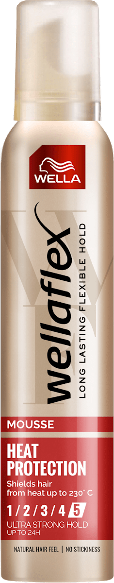 wellaflex Пяна за коса Heat Protection, 200 ml | dm България