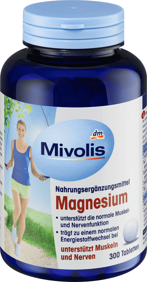 Mivolis Prehransko dopolnilo Magnezij, v obliki tablet (300 tablet ...