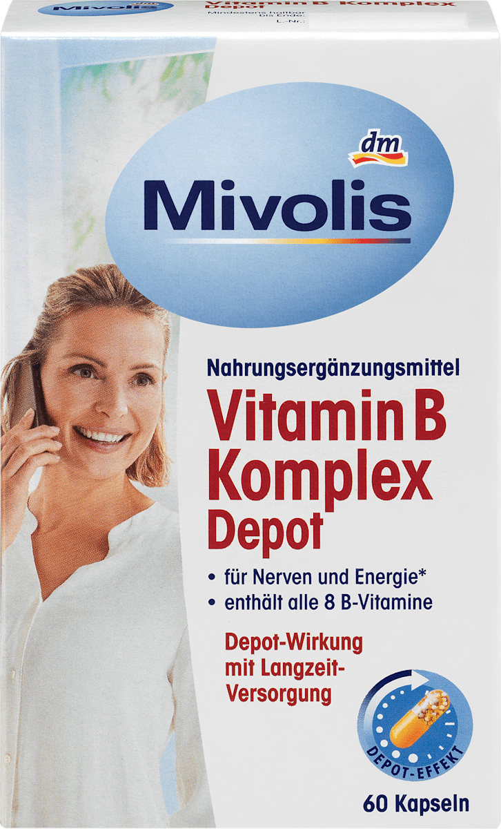 Mivolis Complex vitamina B, 33 g | dm.ro