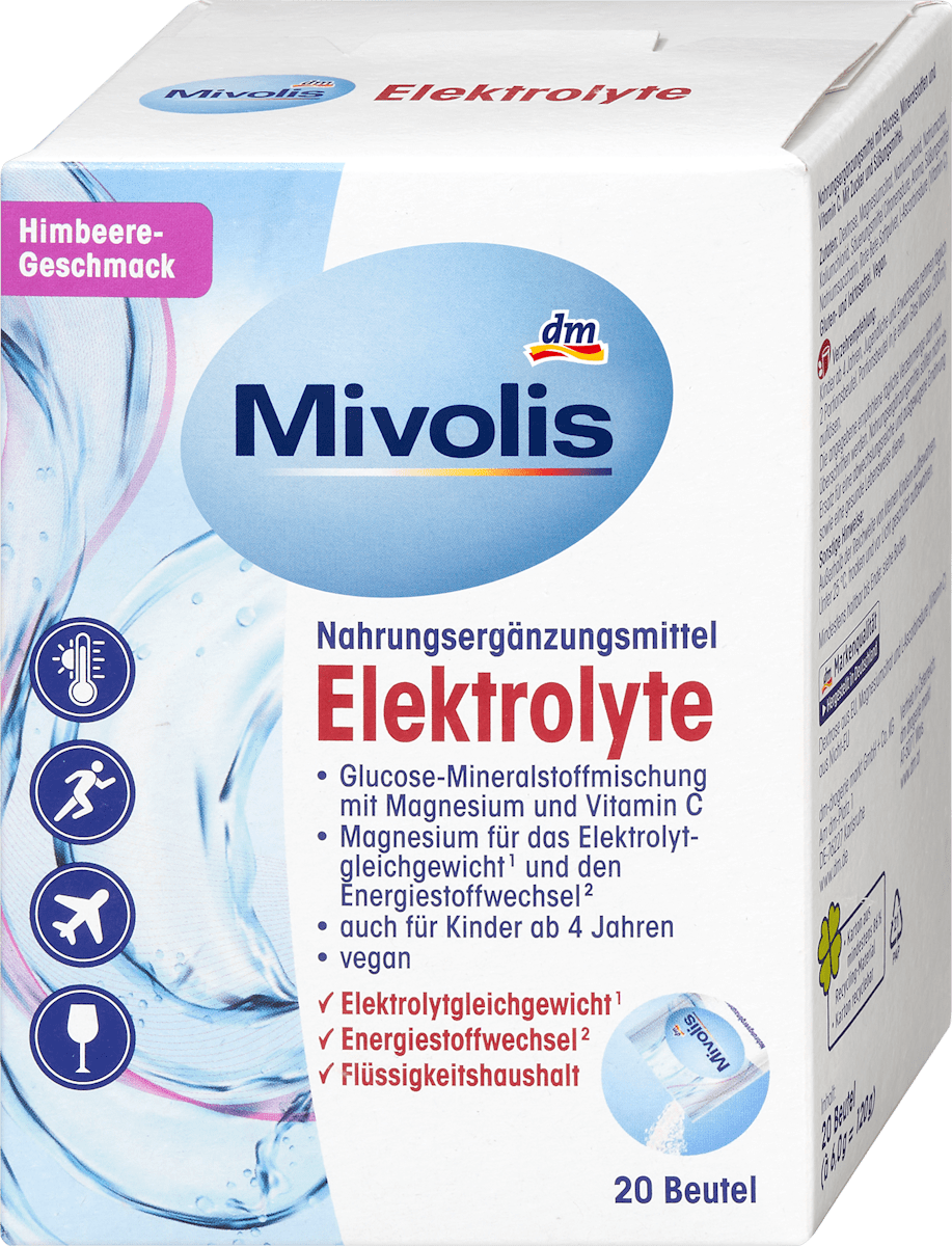 Mivolis Elektroliti, 20 kom, 120 g | dm-drogeriemarkt.ba