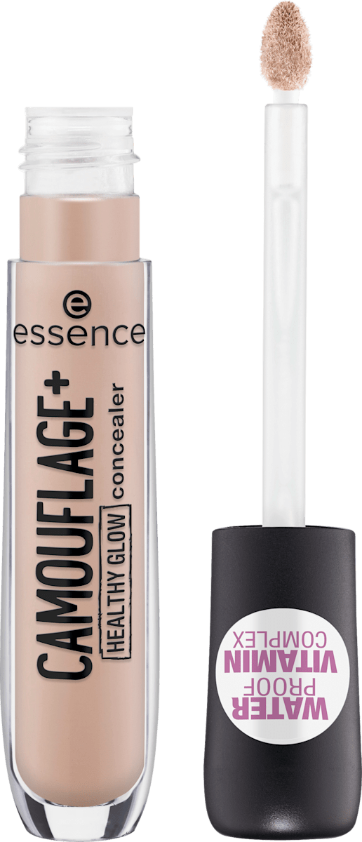 essence Concealer Camouflage+ Healthy Glow Waterproof 10 Light Ivory, 5 ...