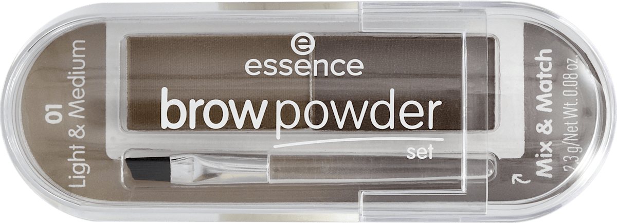 essence Brow powder set 01, 2,3 g kupuj w zawsze korzystnych cenach | dm