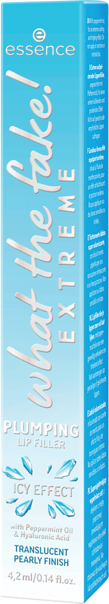 essence what the fake! EXTREME sjaj za povećanje usana – 02 Ice Ice ...