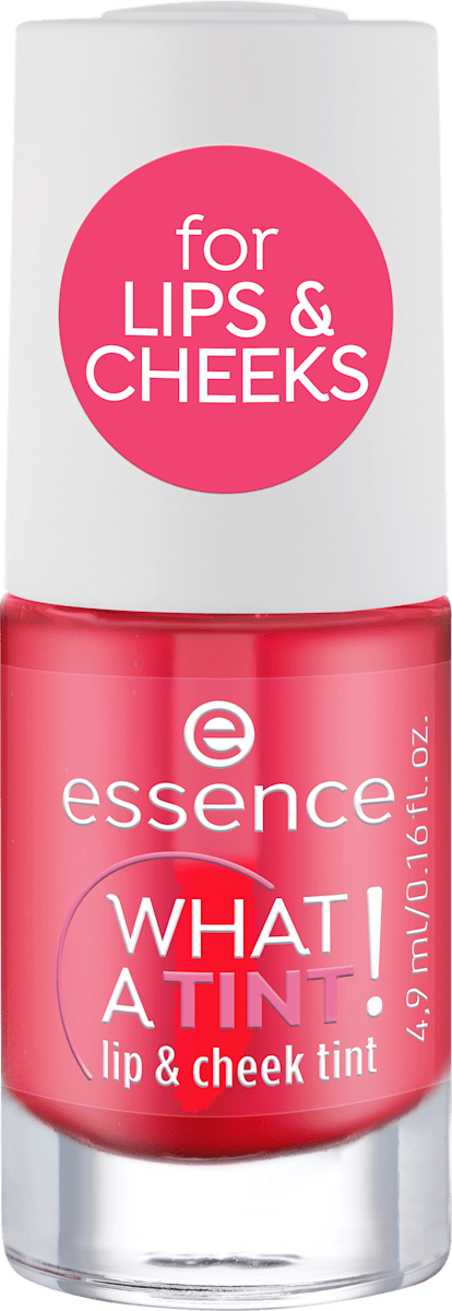 essence lesk na rty a tvářenka WHAT A TINT! 02 Coral Sunset, 4,9 ml | dm.cz