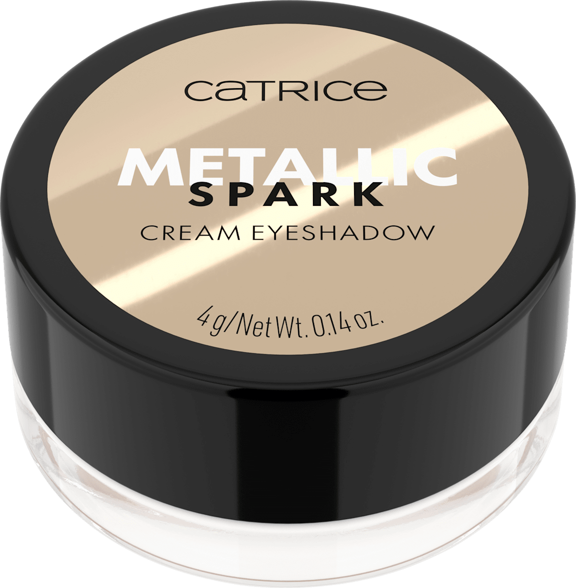 CATRICE Fard de pleoape Metallic Spark Cream 010 Champagne Chic, 4 g ...