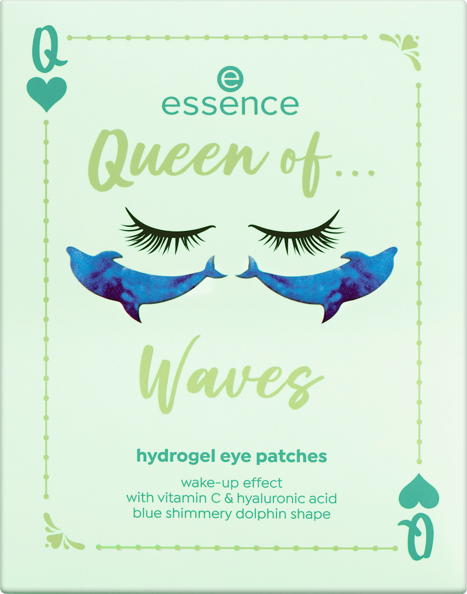 essence Augenpads Hydrogel Queen of... Waves 01 Dolphins Are My Trump ...