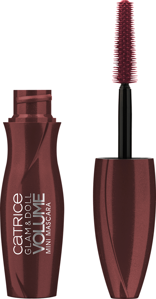 CATRICE Mascara Eternal Red Glam & Doll Volume Mini C01 Burgundy, 5,5 ...