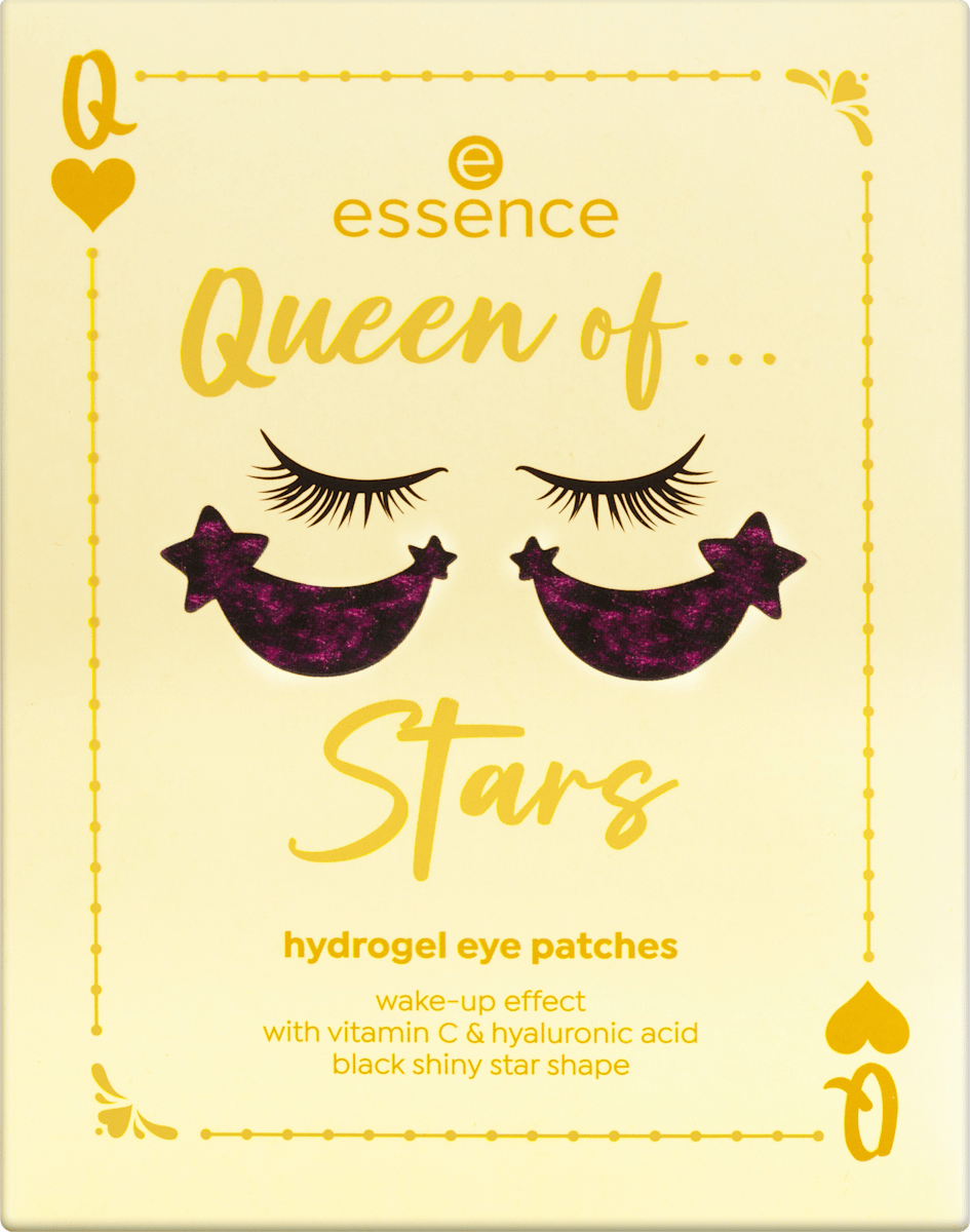 essence Hidrogelne blazinice za predel pod očmi Queen of Stars (1 par), 2 kos | dm.si