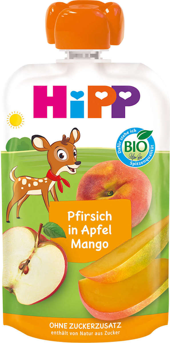 HiPP Piure de măr și mango, 100 g | dm.ro