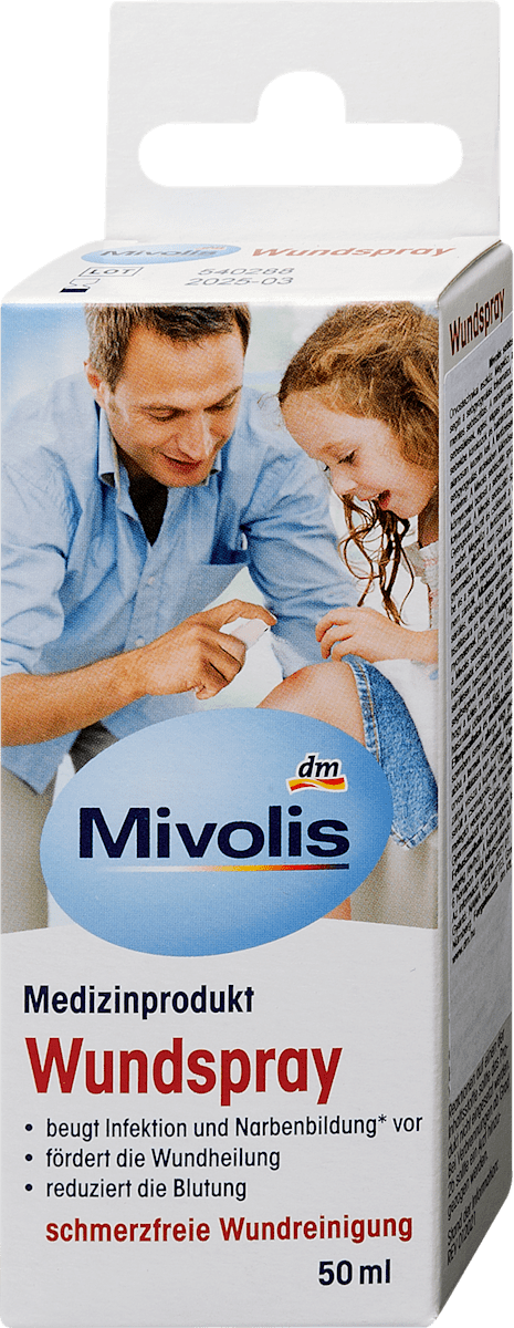 Mivolis Sprej na rany, 50 ml | mojadm.sk