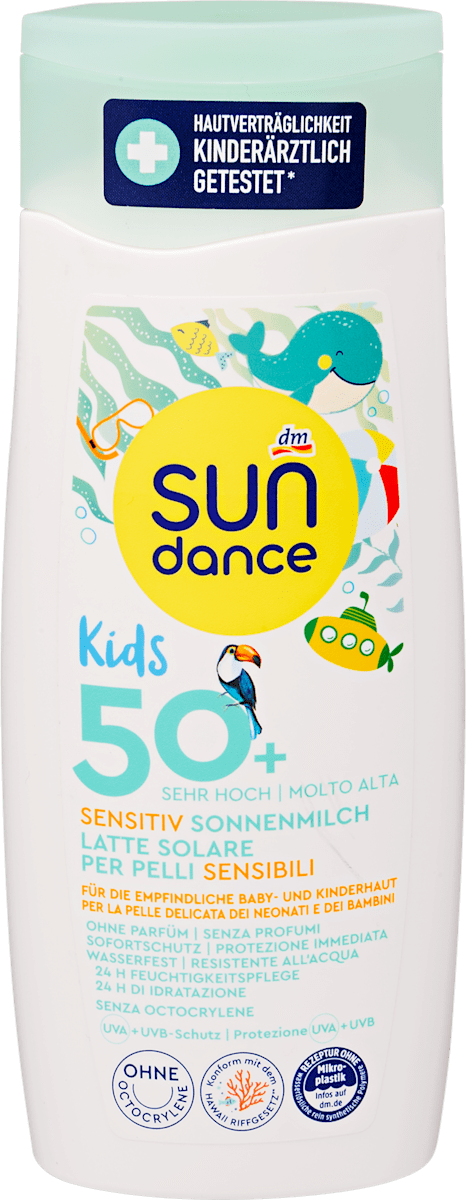 SUNDANCE Kids sensitiv SPF50+ mlijeko za sunčanje, 200 ml | dm Bosna i ...