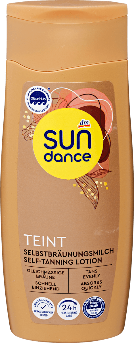 SUNDANCE Teint mlijeko za samotamnjenje, 200 ml | dm Bosna i Hercegovina