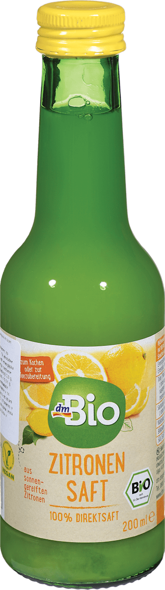 dmBio bio citronová šťáva, 200 ml | dm.cz