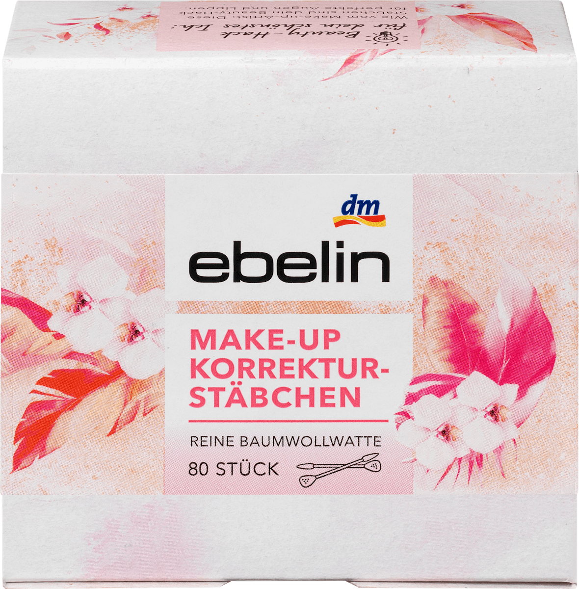 ebelin Bețișoare cosmetice, 80 buc | dm.ro