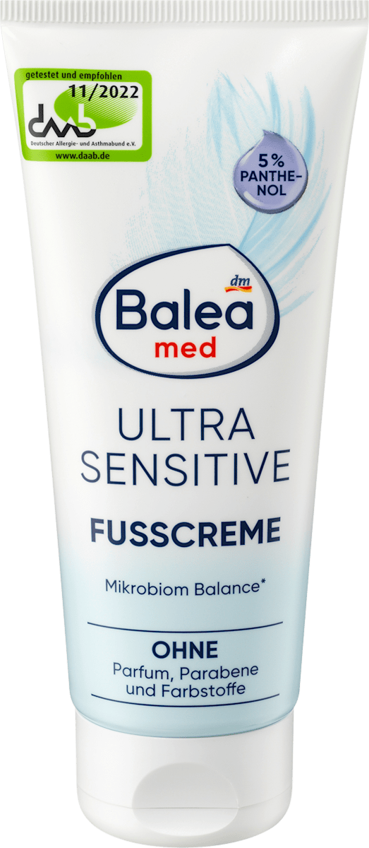 Balea med ULTRA SENSITIVE krema za stopala, 100 ml | dm.rs