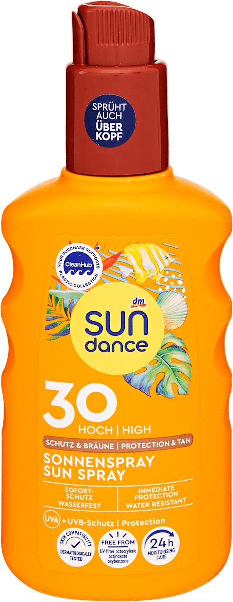 sundance Sprej za zaščito pred soncem in porjavitev, ZF 30 (visoka zaščita), 200 ml | dm.si