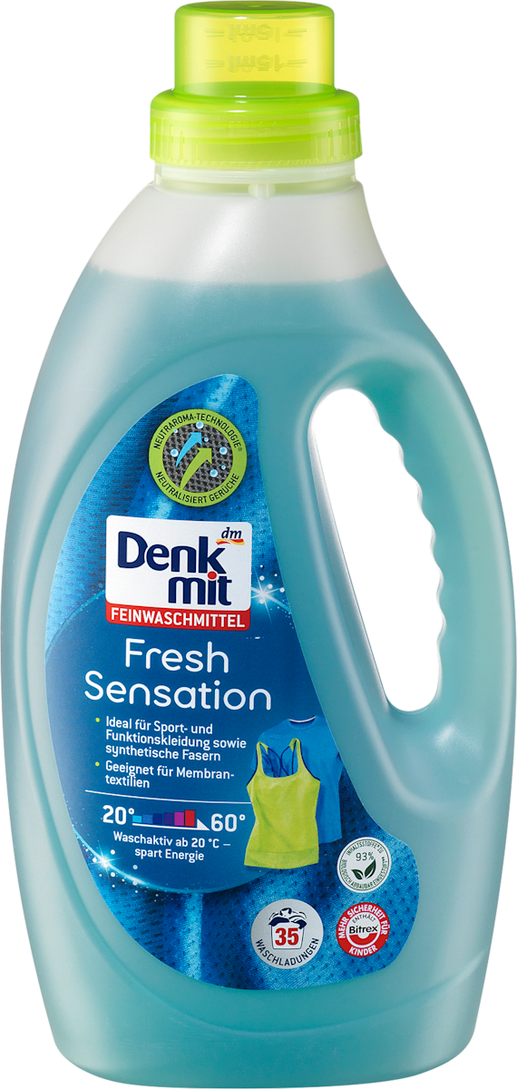 Denkmit Detergent rufe Fresh Sensation 35sp, 1,5 l | dm.ro