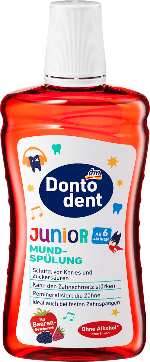Dontodent Mundspülung Junior, ab 6 Jahren, 500 ml dauerhaft günstig ... Dontodent Mundspülung Junior, ab 6 Jahren, 500 ml dauerhaft günstig ...