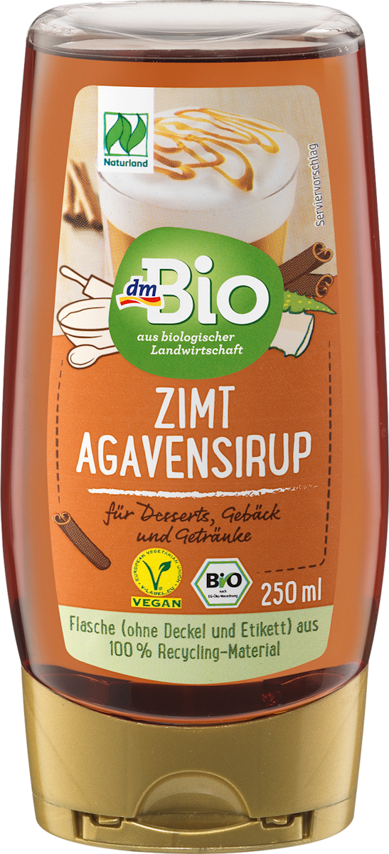 dmBio Agavensirup Zimt, vegan, 250 ml dauerhaft günstig online kaufen ...