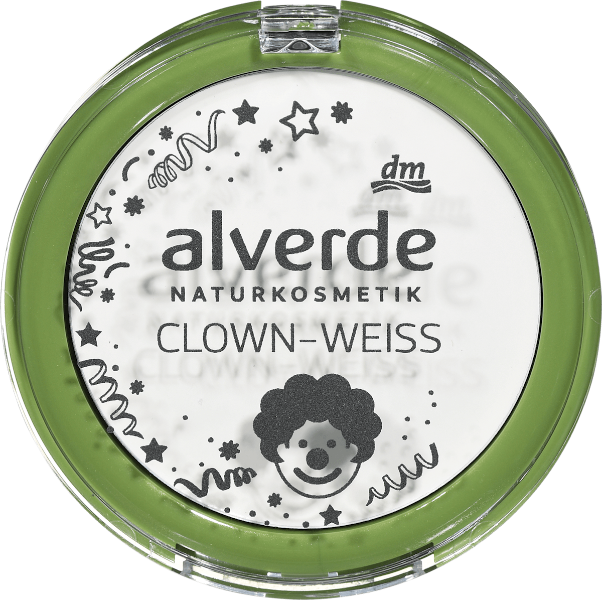 alverde NATURKOSMETIK Bela barva za poslikavo obraza in telesa, 9 g | dm.si