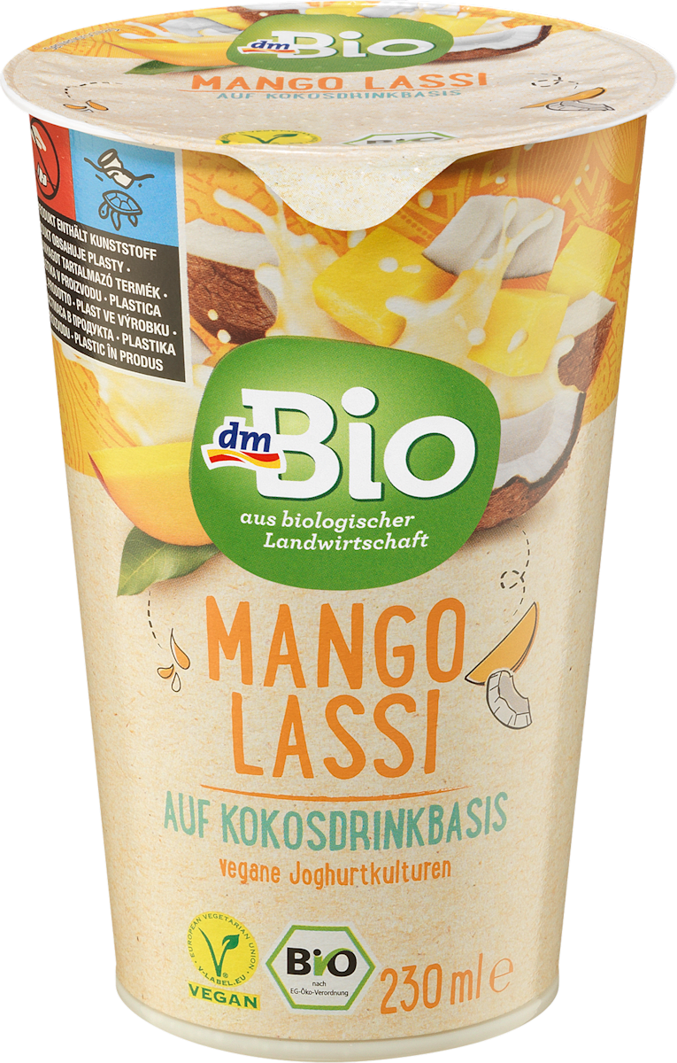 dmBio Bio napitek na osnovi kokosa z mangom, 230 ml | dm.si