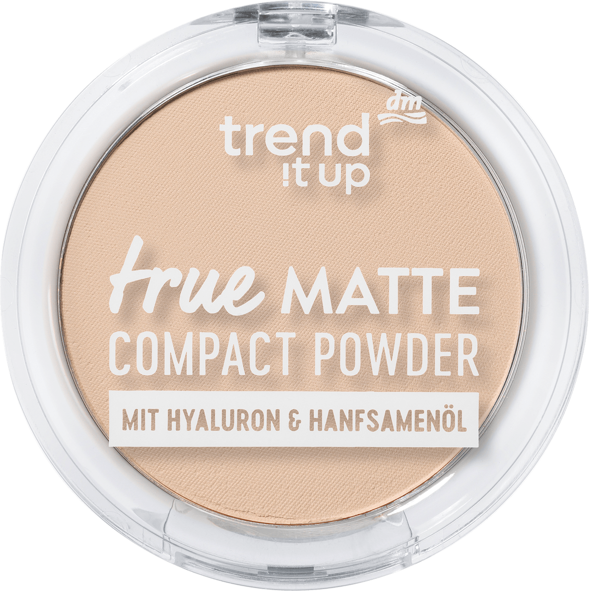 trend !t up kompaktní pudr True Matte 010 Soft Beige, 9 g | dm.cz