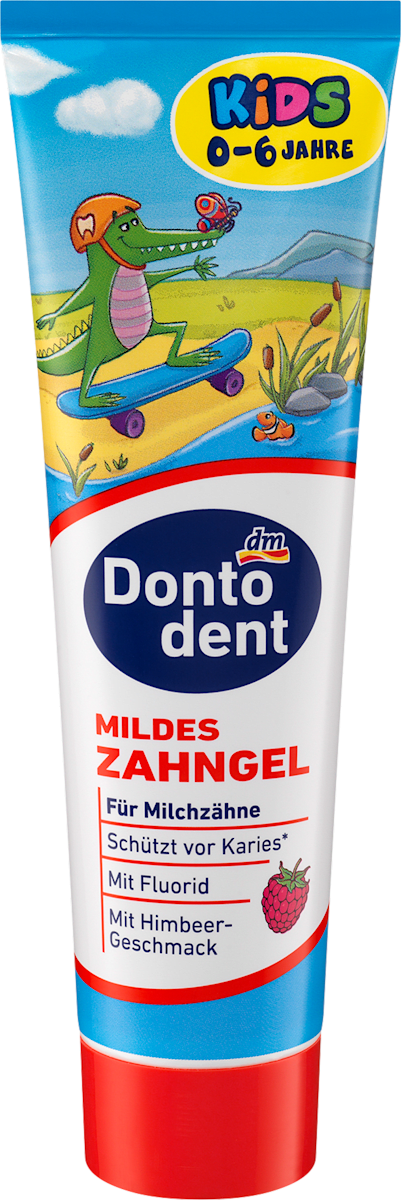 Dontodent Zahnpasta Kinder, bis 6 Jahren, 100 ml dauerhaft günstig ...
