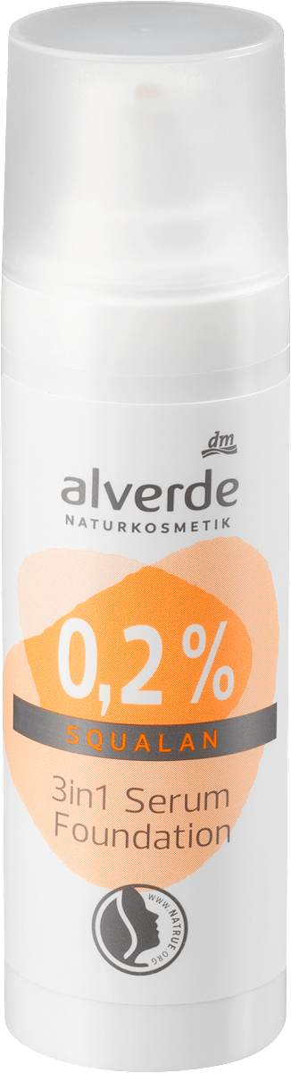 alverde NATURKOSMETIK Clean Beauty Foundation 3u1 serum za lice, 30 ml ...