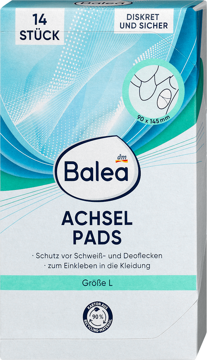 Balea Jastučići za pazuh, veličina: L, 14 kom | dm.rs