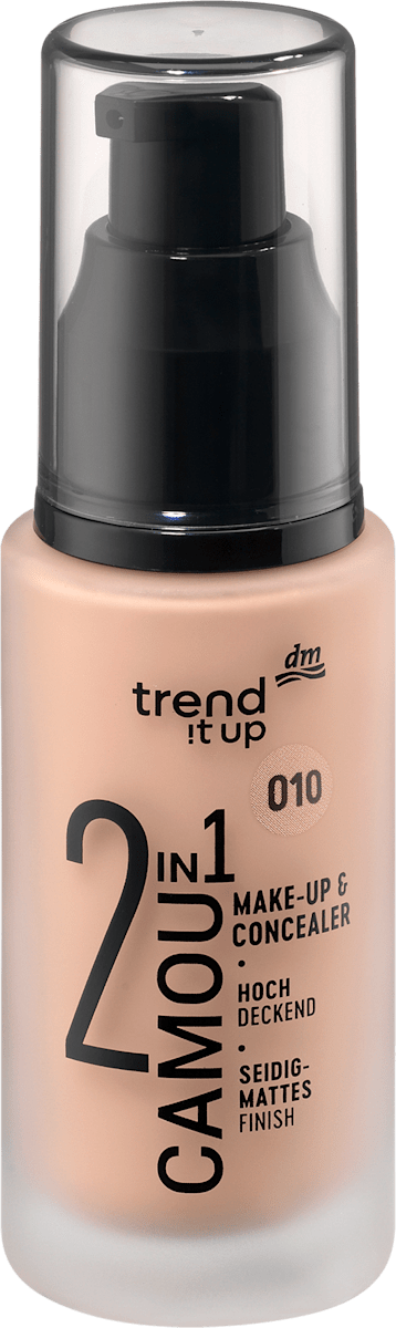 trend !t up Foundation 2in1 Camou Concealer 010, 30 ml dauerhaft ...