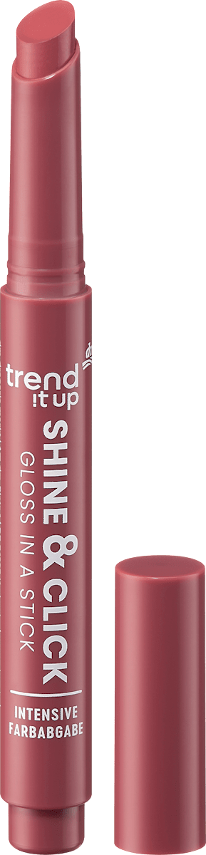trend !t up Ruj stick Shine & Click 010 Mauve Pink, 1,8 g | dm.ro