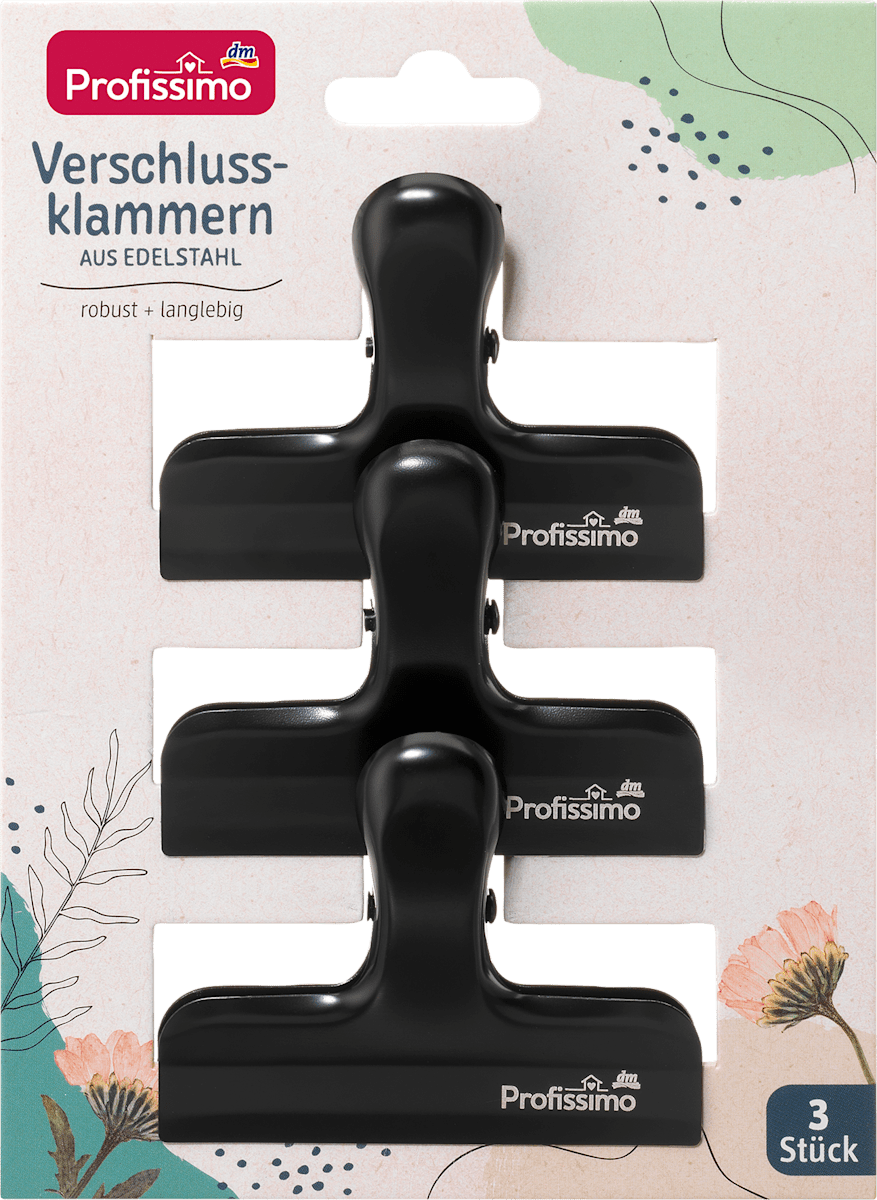 Profissimo Štipaljke za zatvaranje, 3 kom | dm.rs