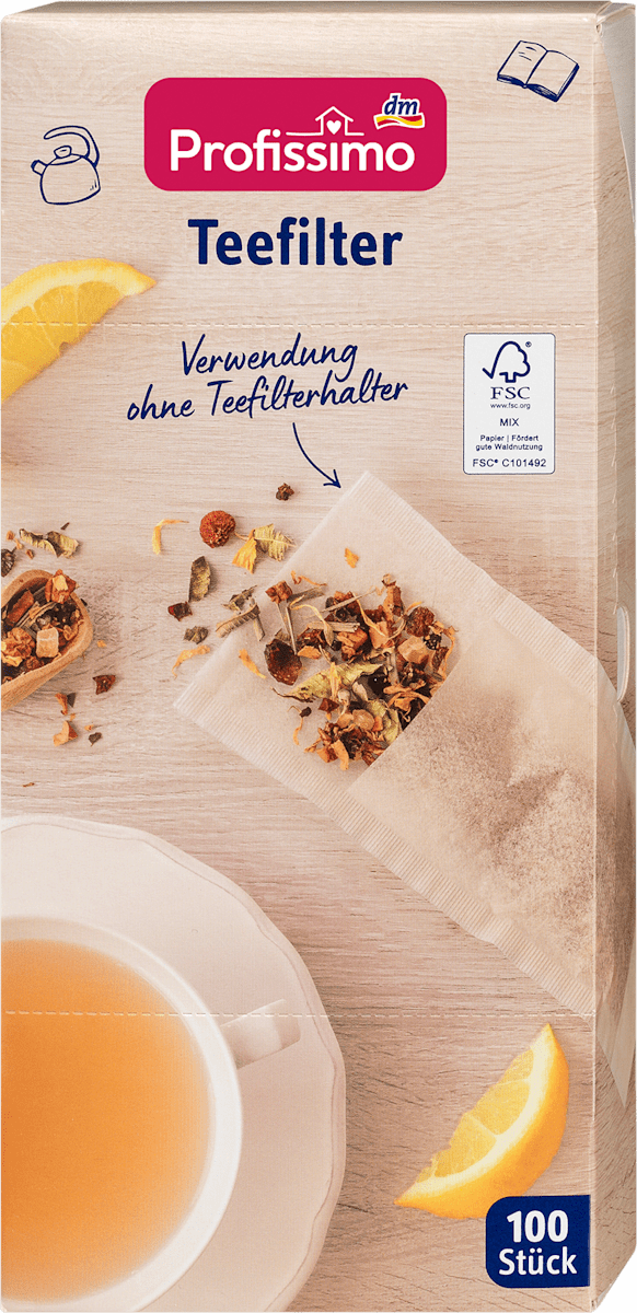 Profissimo Filteri za čaj, 100 kom | dm.rs