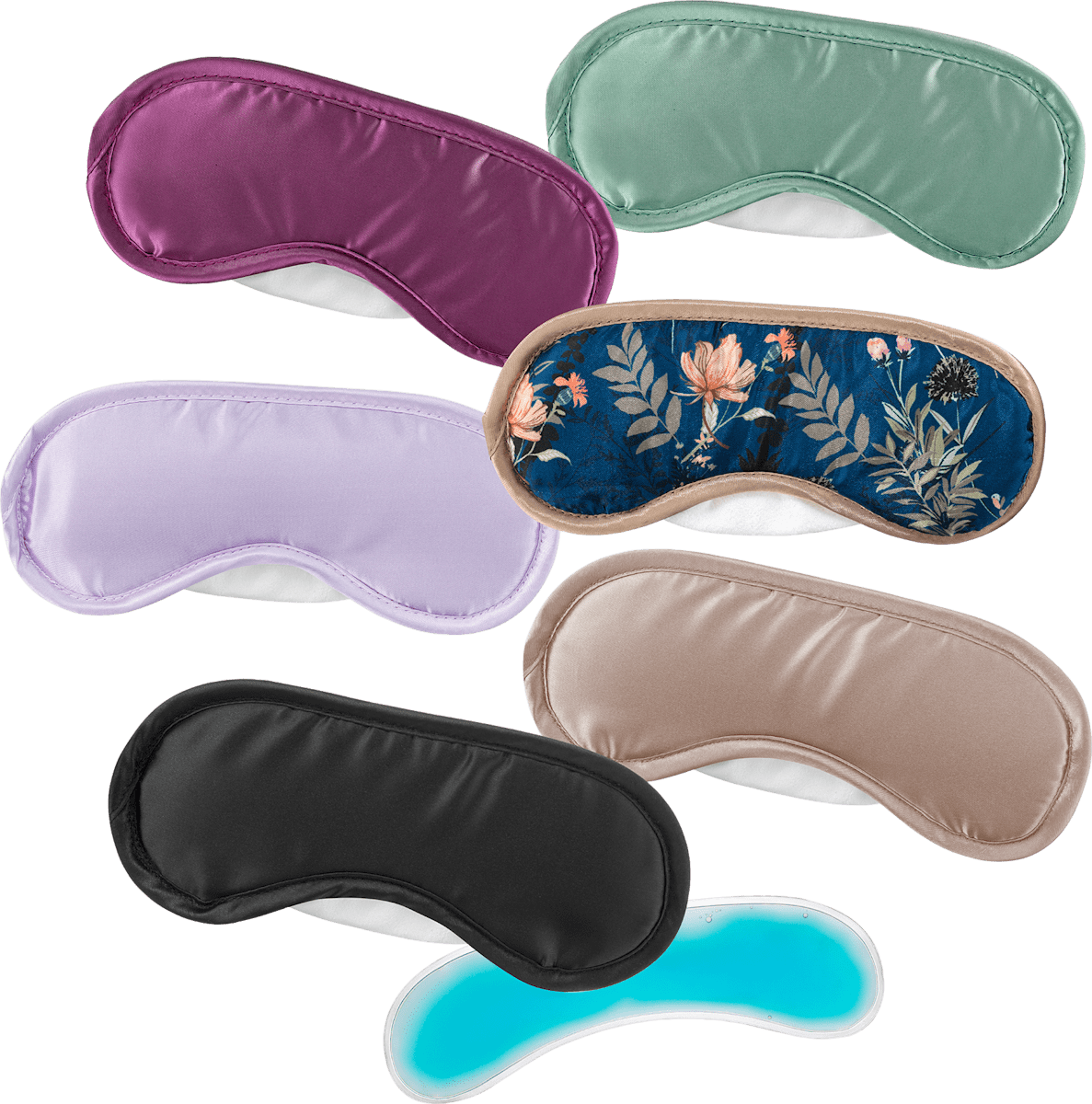 ebelin Maska za spavanje sa gel jastučićem, više vrsta, 1 kom | dm.rs