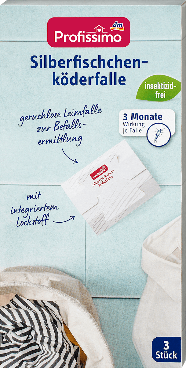 Profissimo Silberfischchen-Köderfalle, 3 St dauerhaft günstig online ...