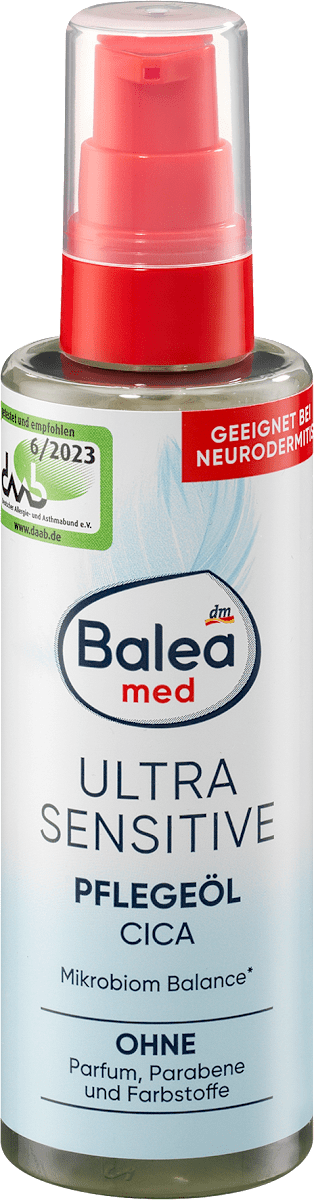 Balea med Pflegeöl Cica Ultra Sensitive, 100 ml dauerhaft günstig online kaufen | dm.de
